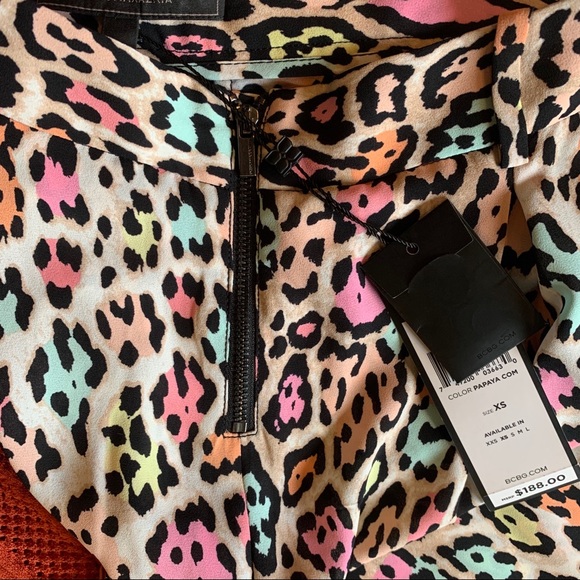 BCBGMaxAzria | Pants & Jumpsuits | Bcbg Maxazria Landan Pant In Leopard ...